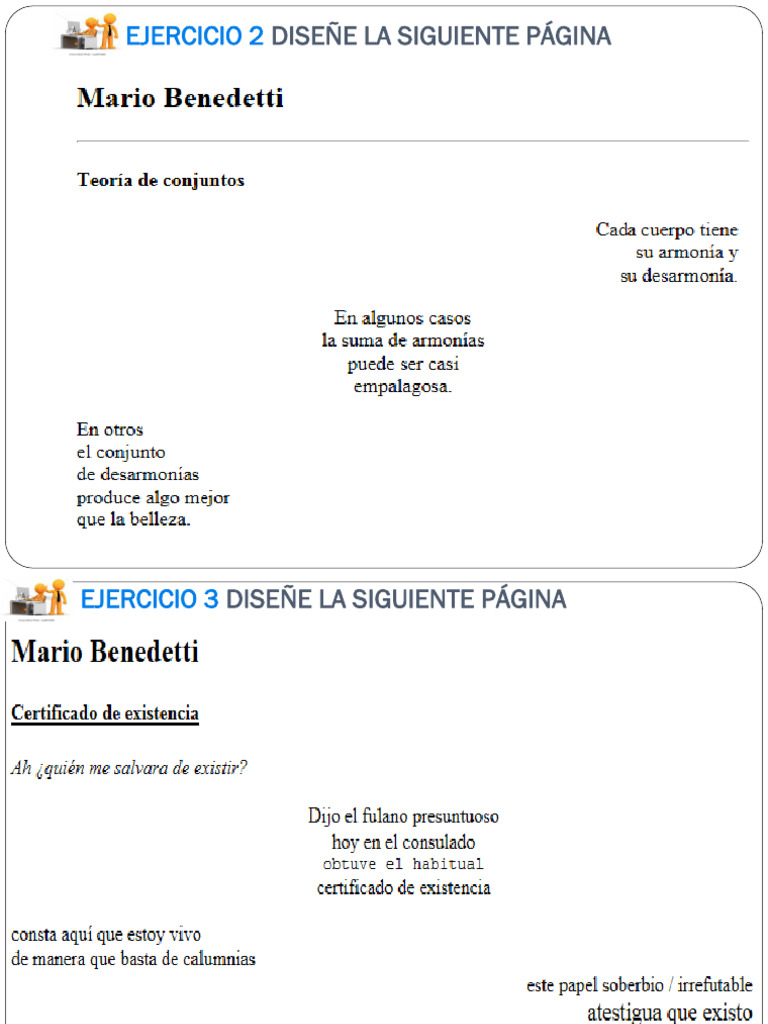 Ejercicio HTML | PDF