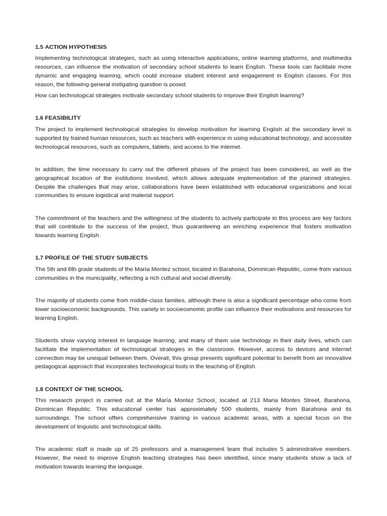 Assisment 4 Pedagogical Project | PDF | Motivation | Motivational