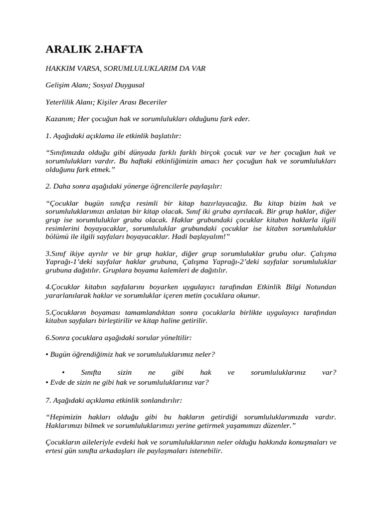 Aralik Uygulama | PDF