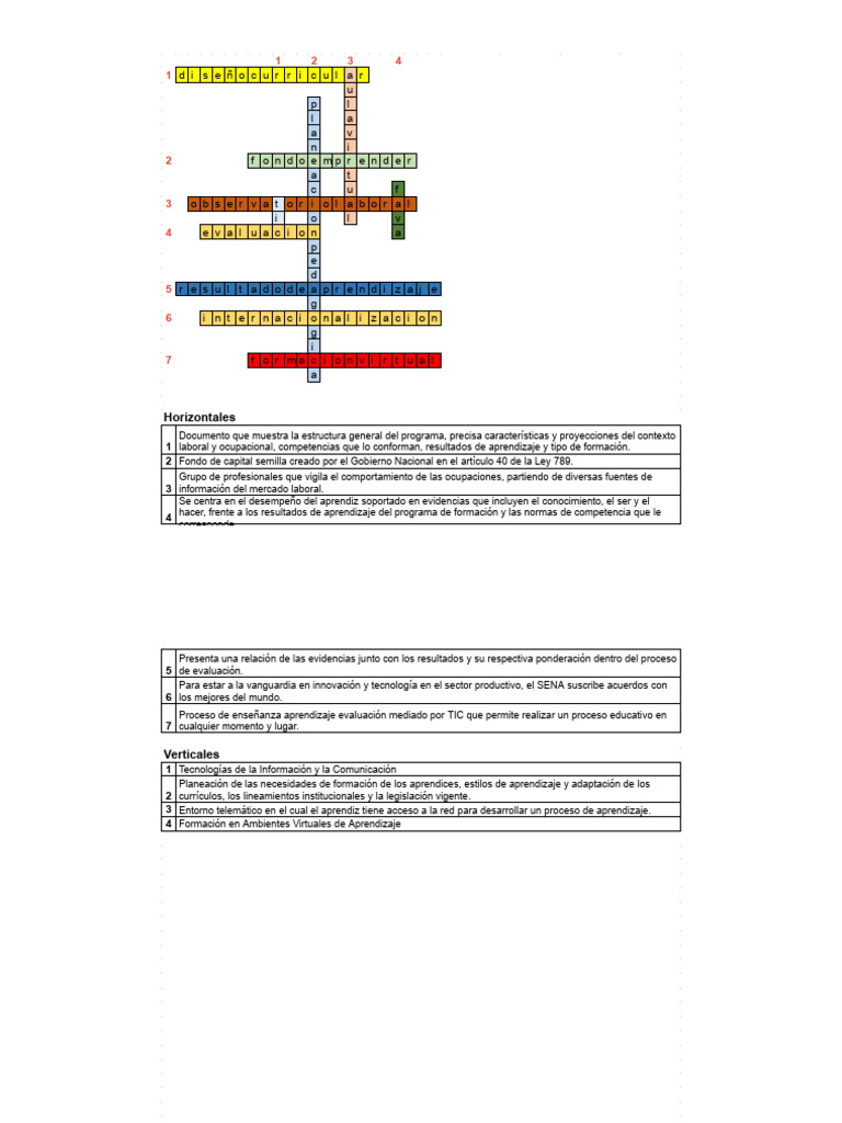 Anexo Crucigrama AA3-EV01 (1) LAURA | PDF | Negocios