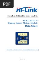 HLK LD2450 Instruction Manual | PDF | Radar | Antenna (Radio)