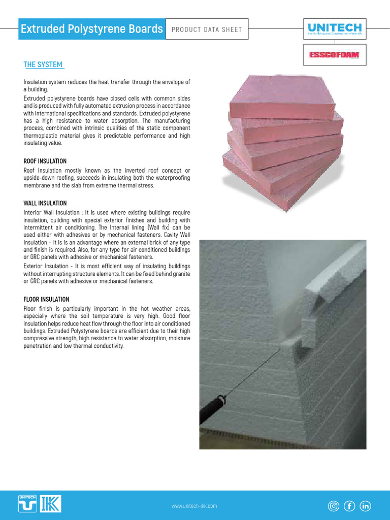 7-Extruded Polystyrene Boards | PDF | Building Insulation | Extrusion