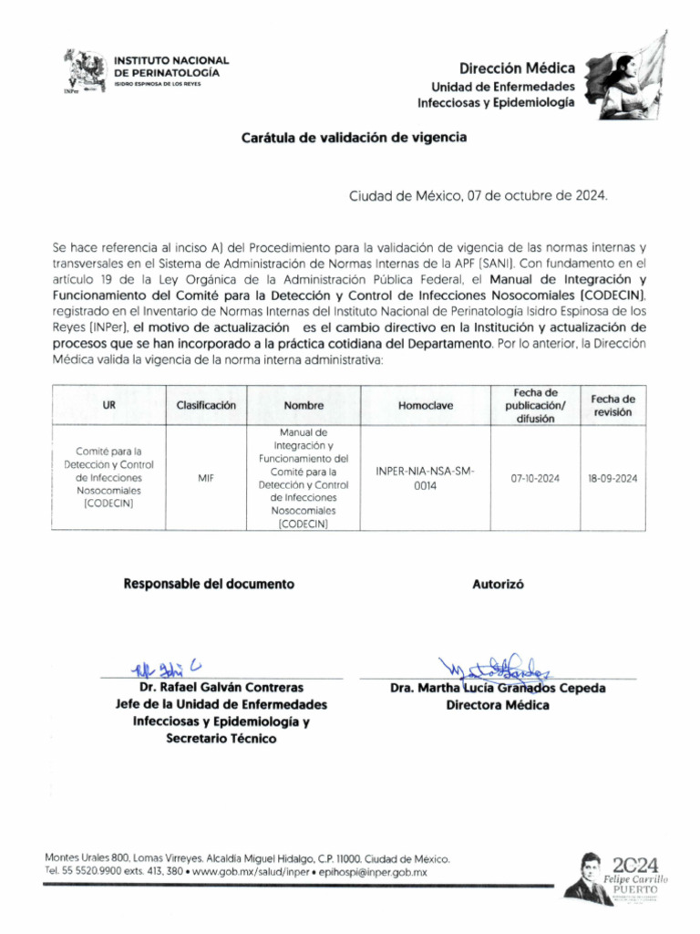 Manual de Integracion y Funcionamiento Del Codecin 2024 | PDF ...