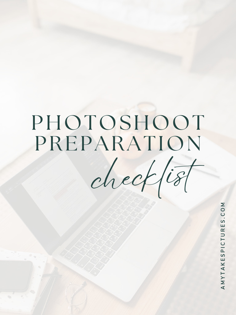 Photoshoot Prep Checklist 1HRPPPL | PDF