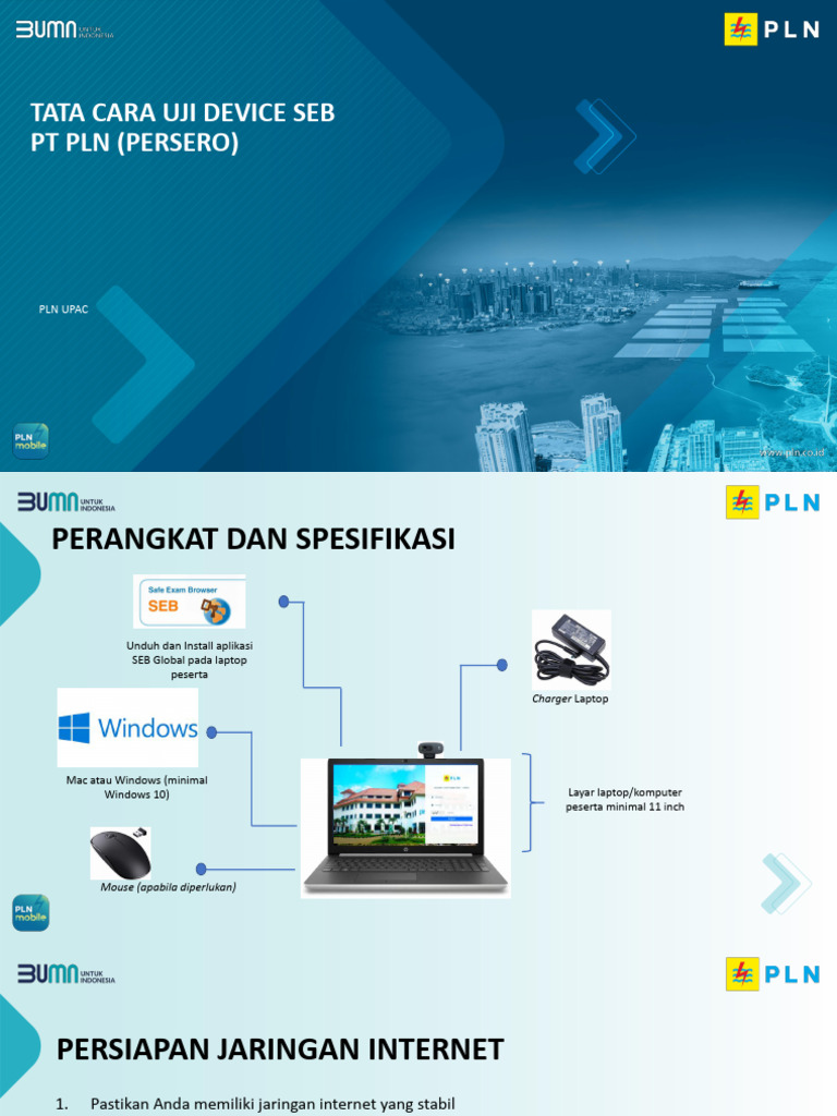 Tata Cara Uji Device 2025 Proctoring | PDF