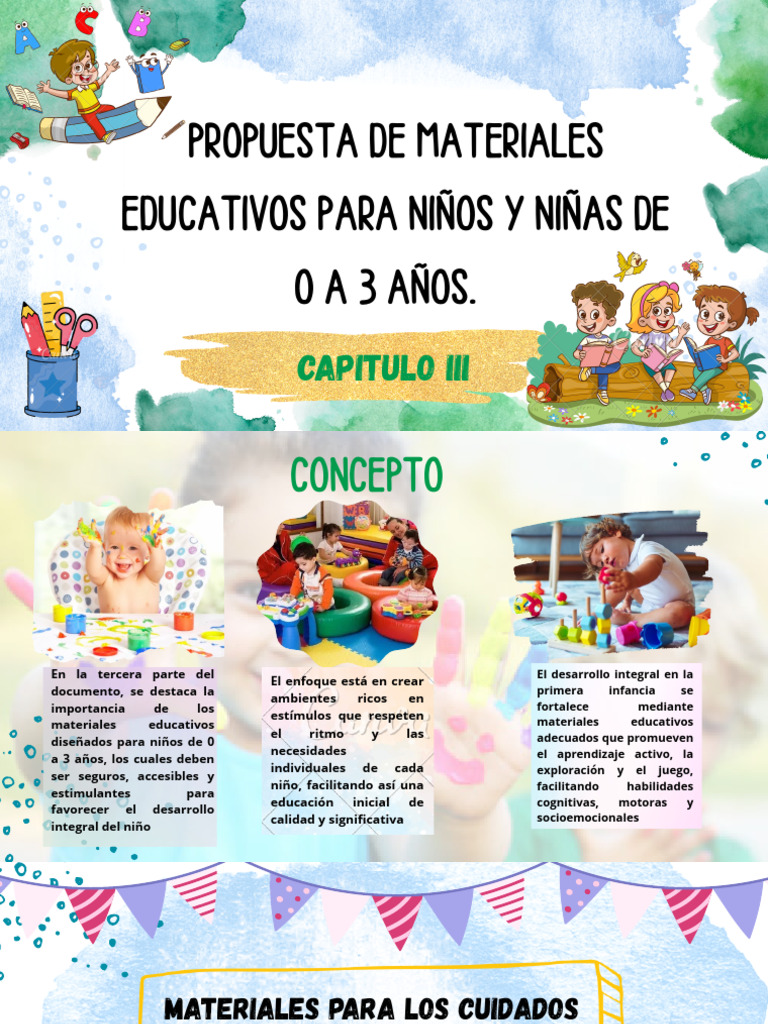 Materiales Educativos para Niños 0-3 Años | PDF | Juguetes | Adultos
