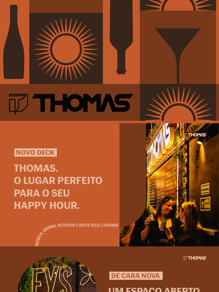 Happy Hour no Thomas Pub Padre Chagas | PDF
