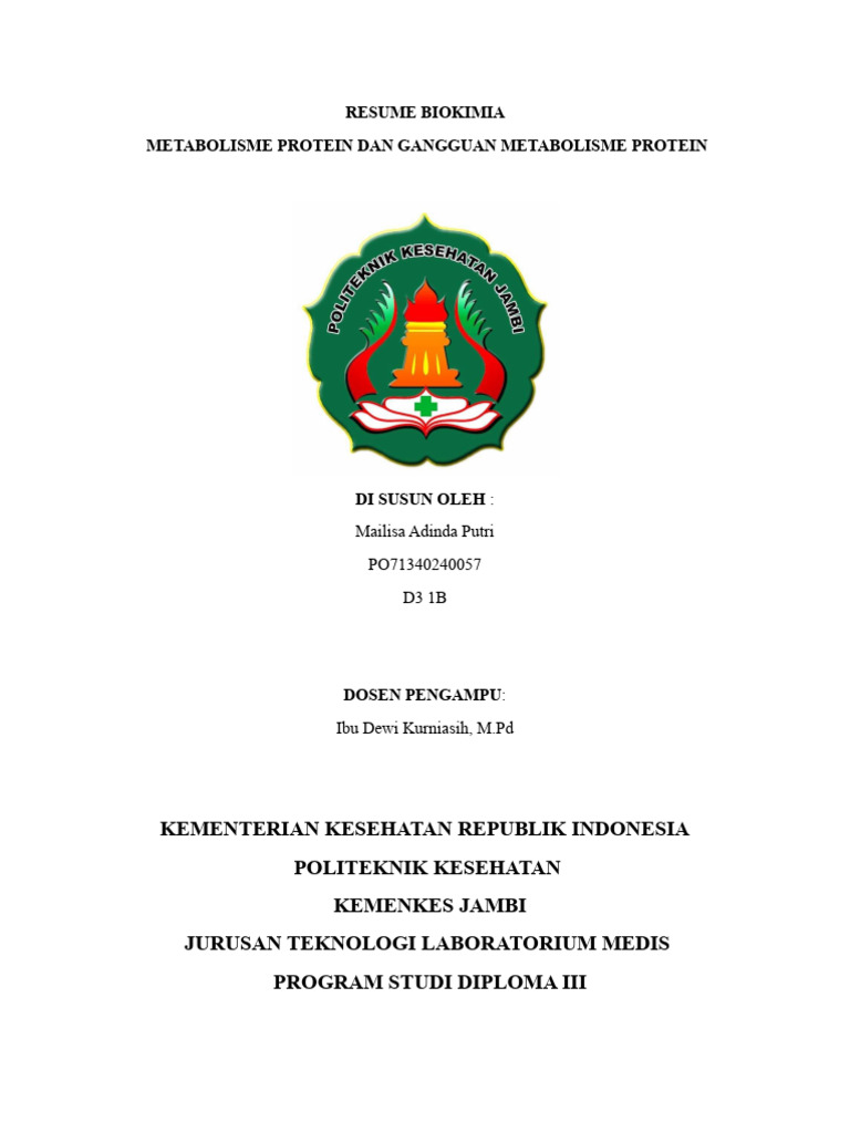 Resume Mailisa Adinda P | PDF