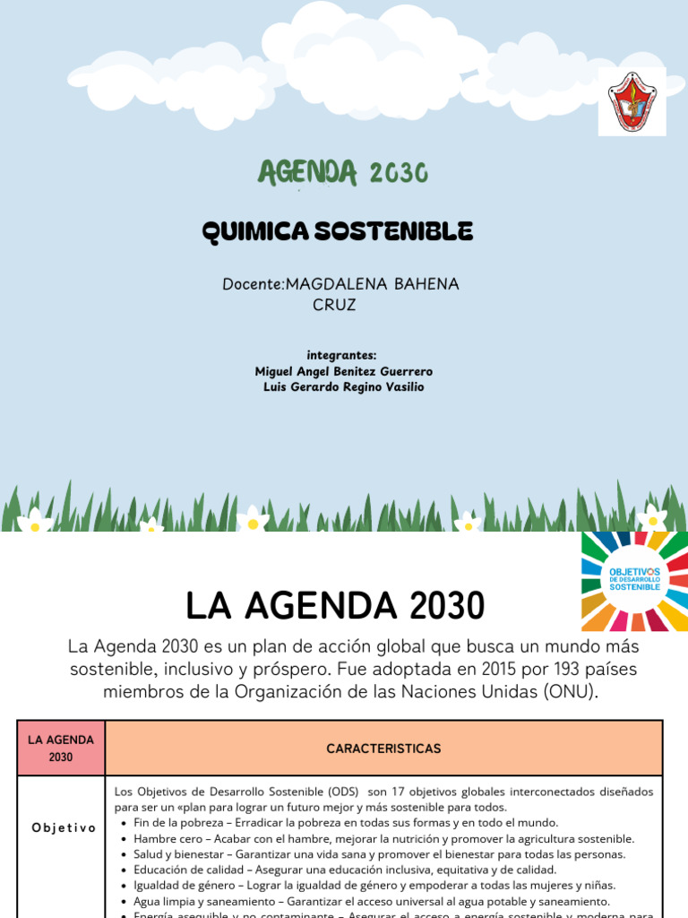 Agenda 2030 | PDF | Sustentabilidad | Desarrollo sostenible