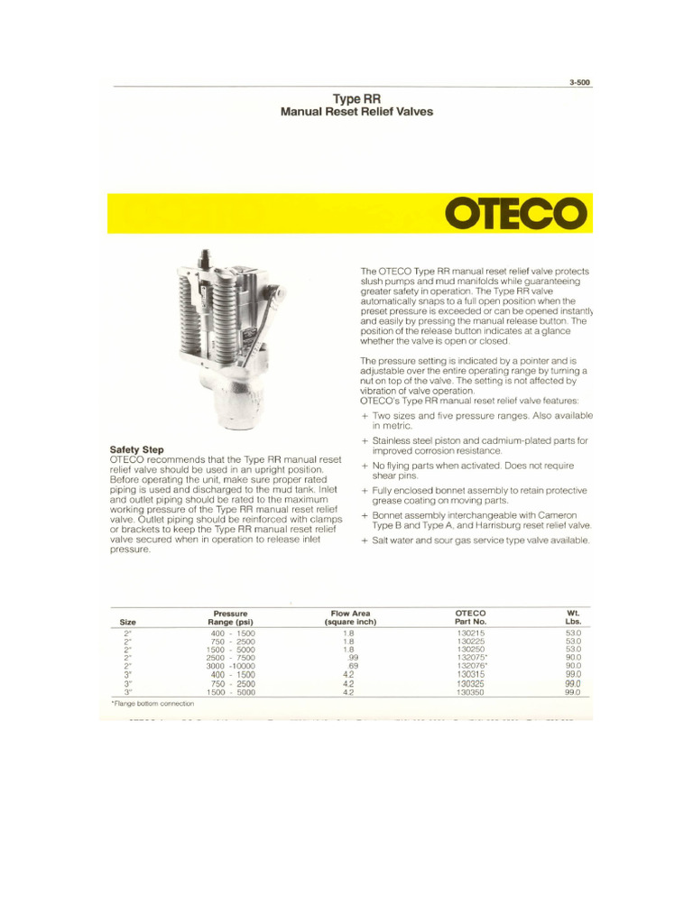 Productos Oteco | PDF