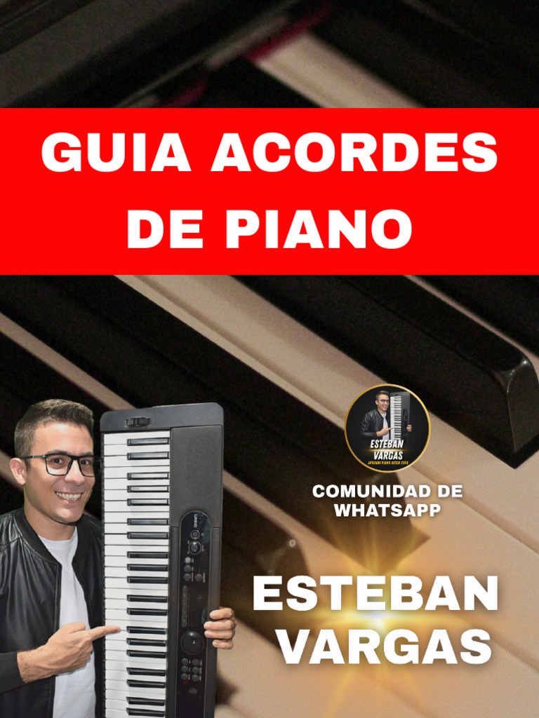 Guía de Acordes de Piano | PDF | Notación musical | Tecnicas musicales