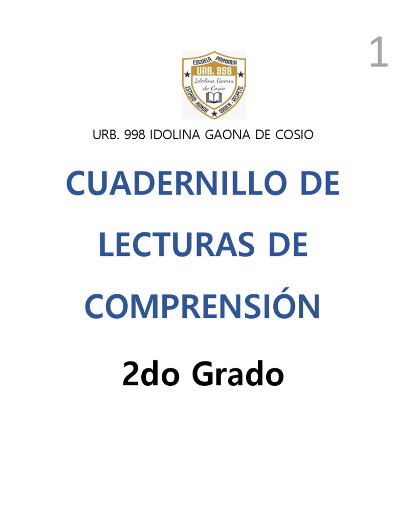 Banco de Lecturas de Comprensión 2do Grado | PDF