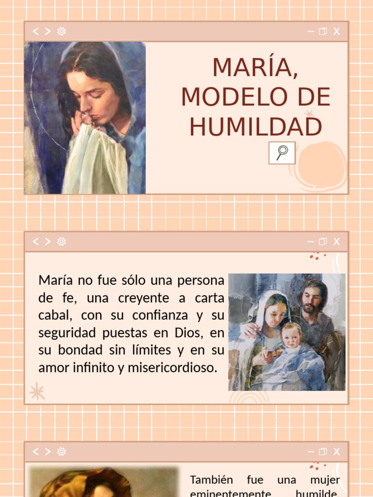 Maria Modelo de Humildad | PDF | María, madre de Jesús | Jesús