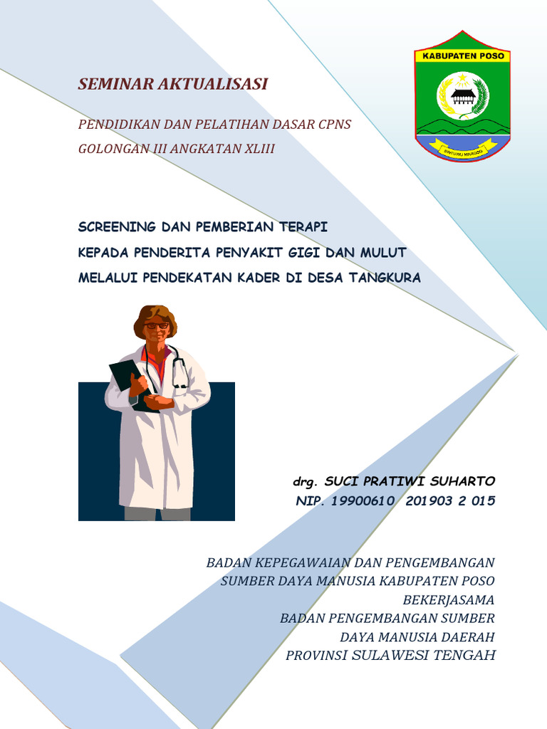 Rancangan Aktualisasi Drg. Suci Pratiwi Suharto | PDF