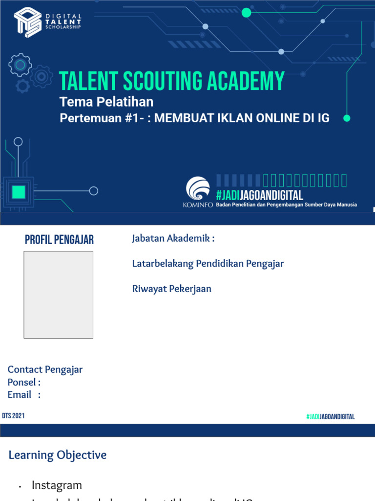 Membuat Iklan Online Di IG | PDF
