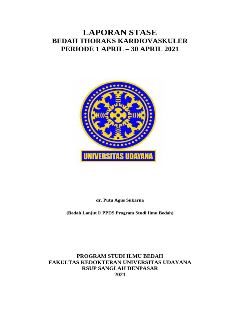 Laporan Stase BTKV SKR | PDF