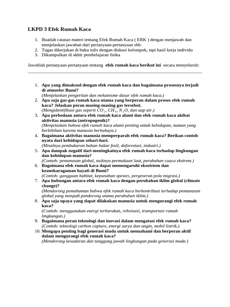 lkpd efek rumka 3 | PDF