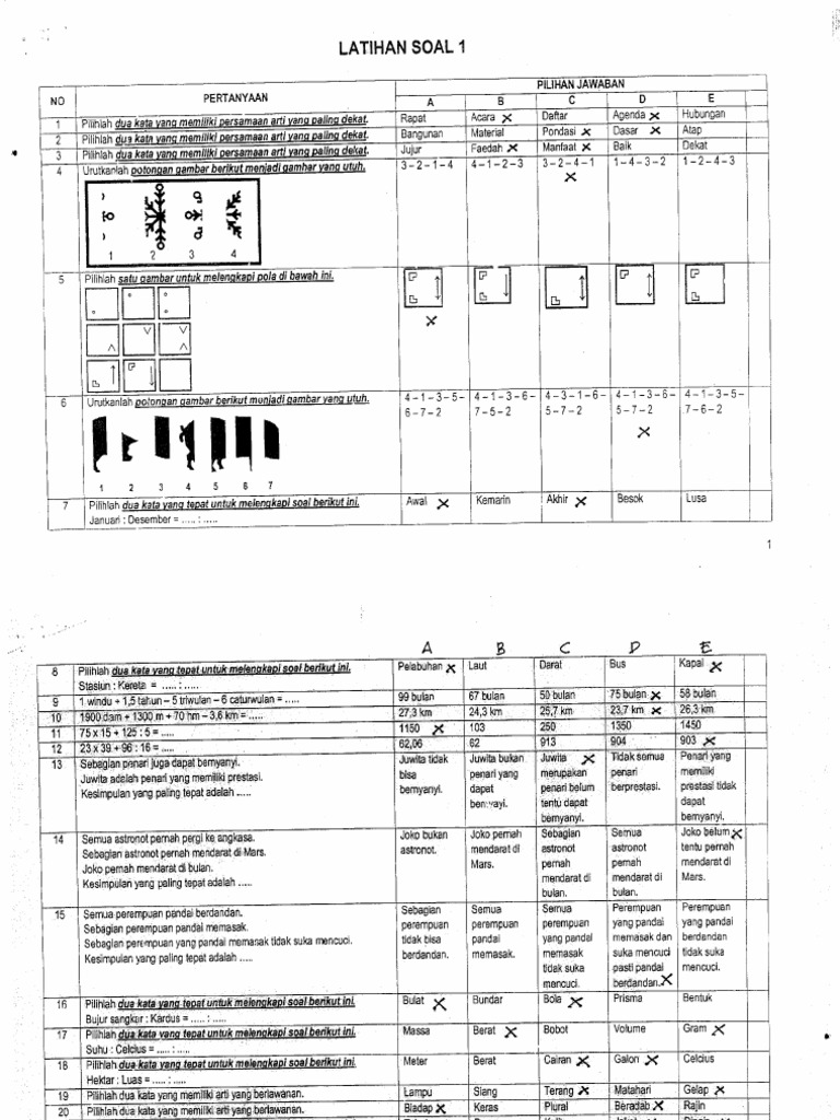 Kecerdasan SBP | PDF