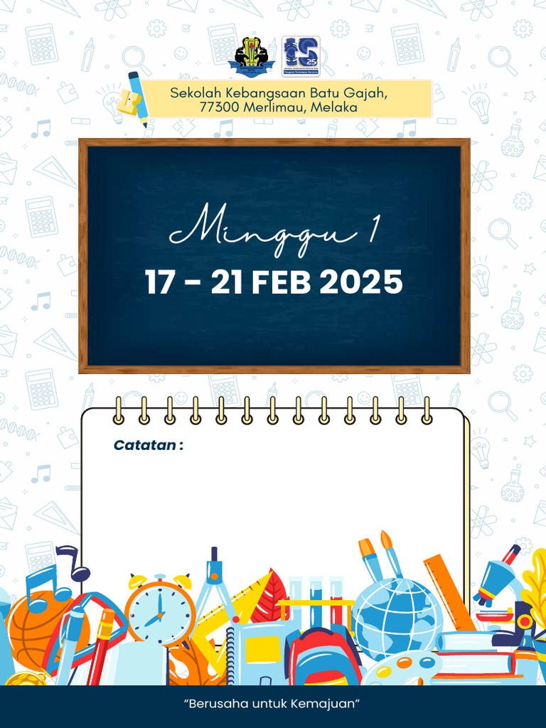 Divider Mingguan RPH 2025 | PDF