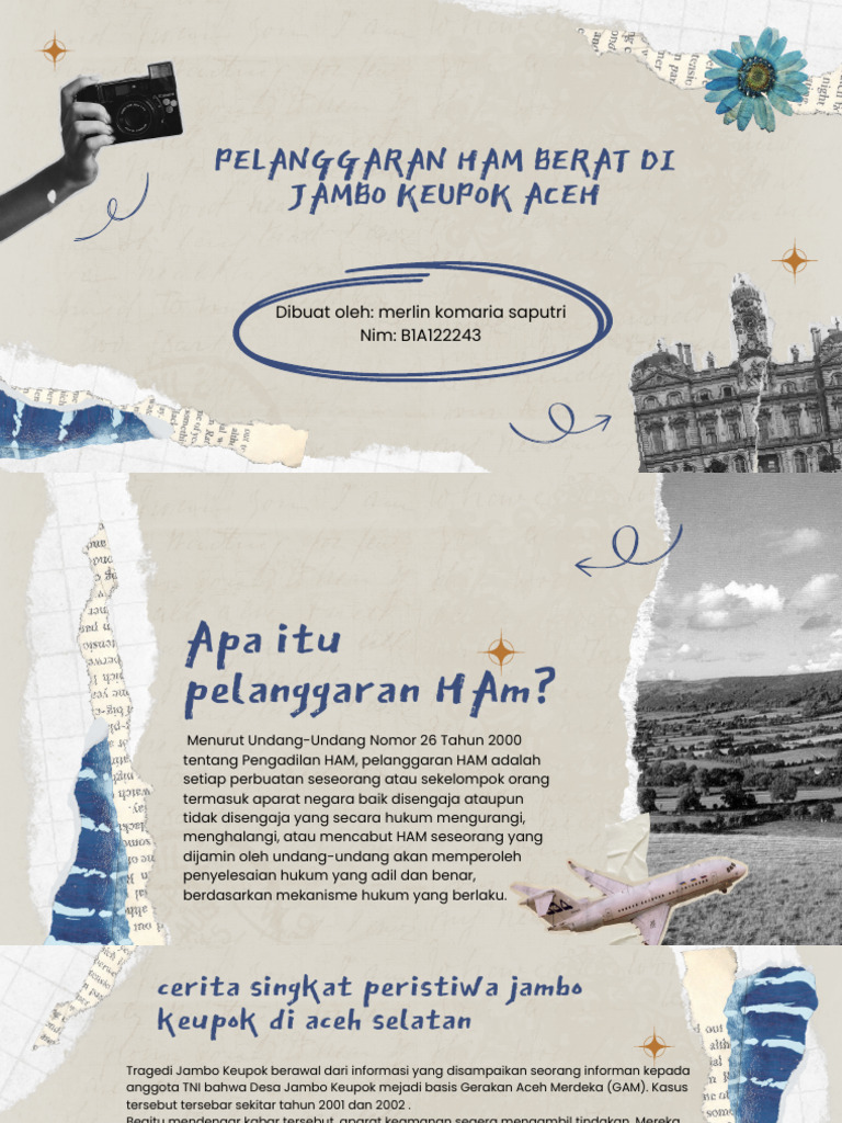 Merlin Komaria Saputri B1a122243 PPT Ham | PDF