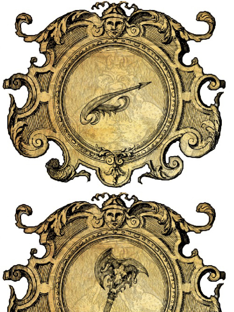 Tokens For Axe Staff and Arrow | PDF