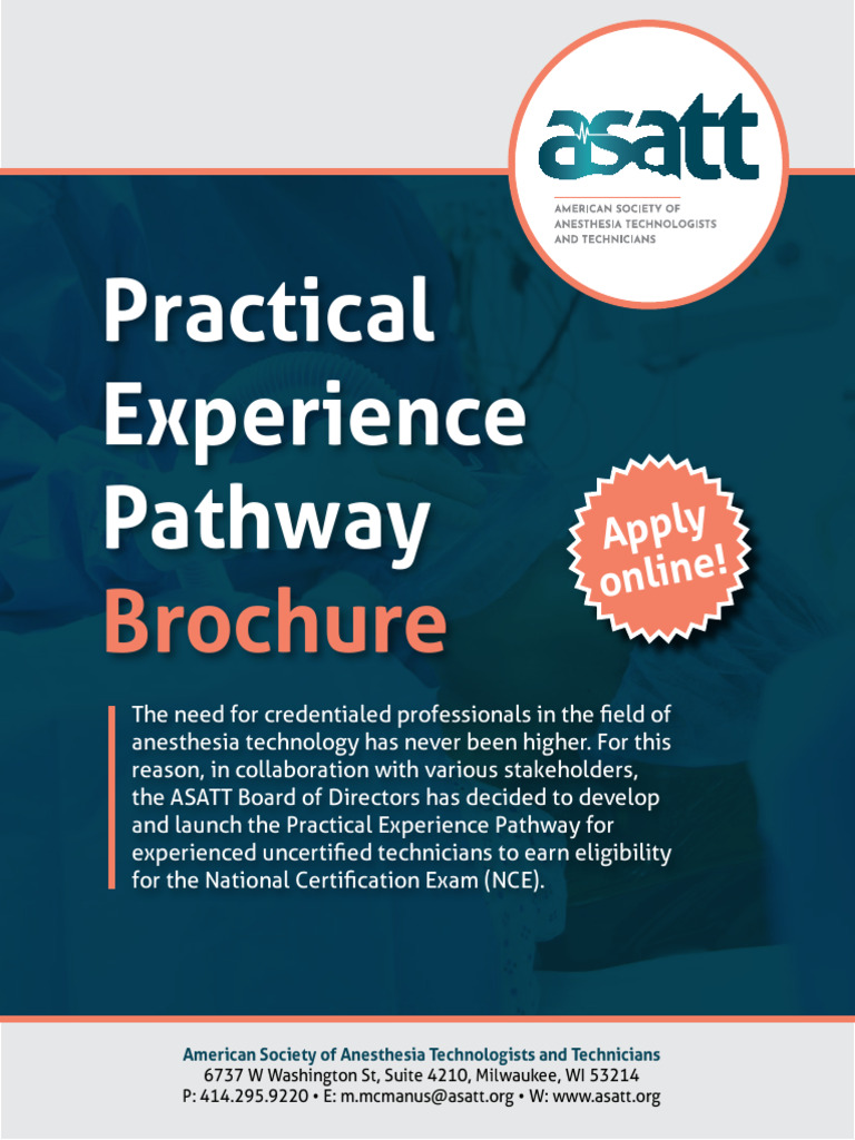 23 ASATT Pathways Brochure | PDF | Clinical Medicine | Medical Specialties