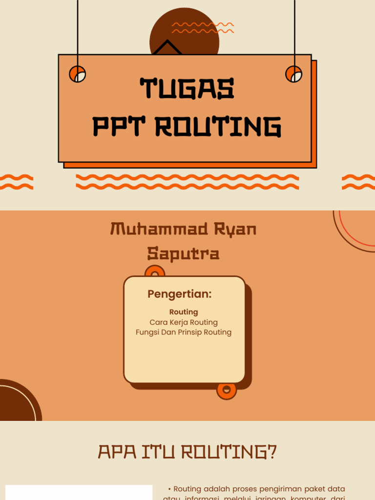 Routing Ryan Saputra - Muhammad Ryan | PDF