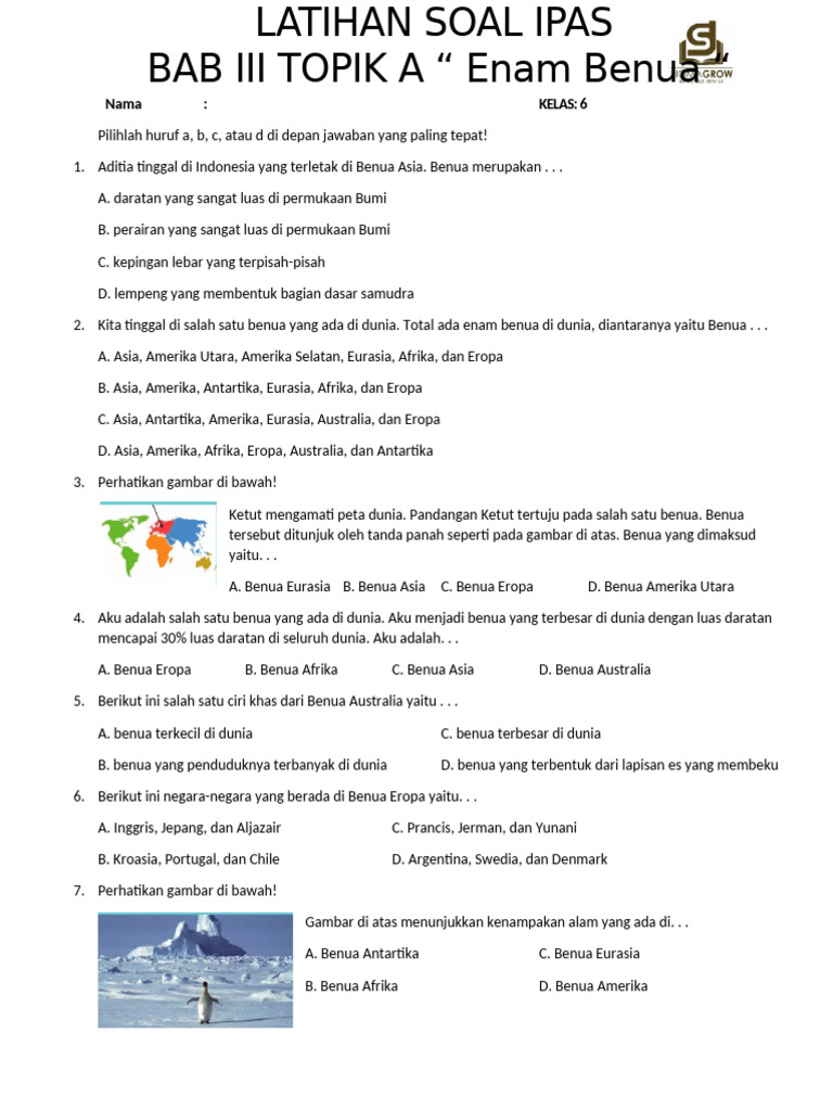 6 - Ipas Bab 3 Topik A | PDF