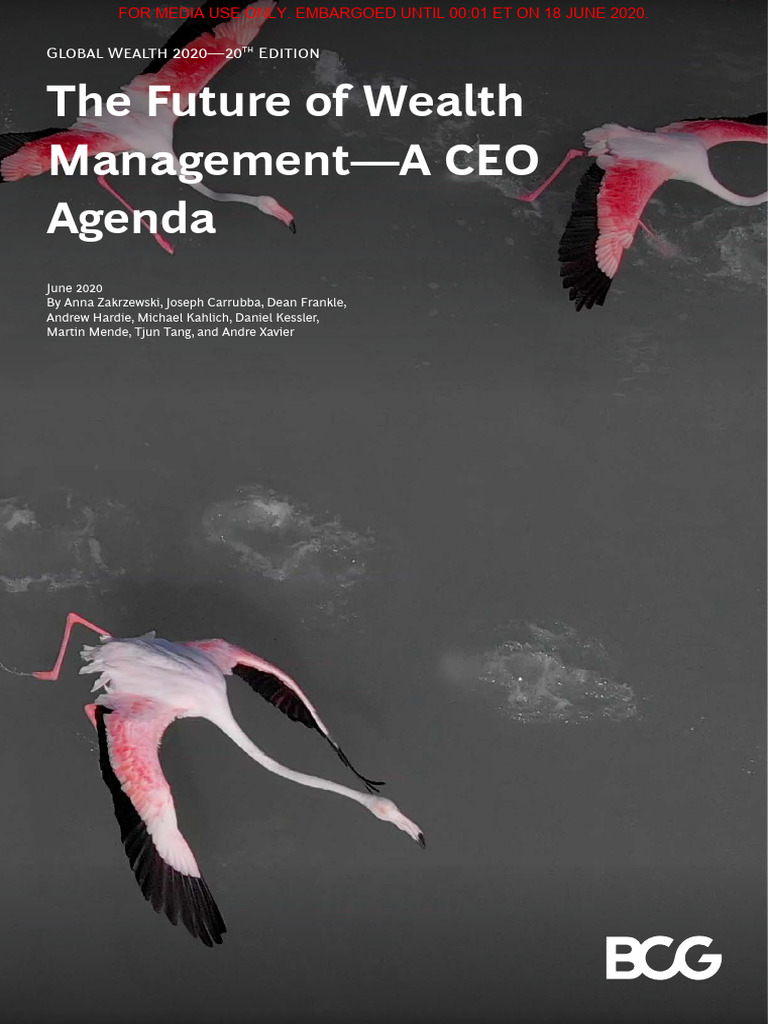 Global Wealth Report 2020 Insights | PDF | Wealth | Recession