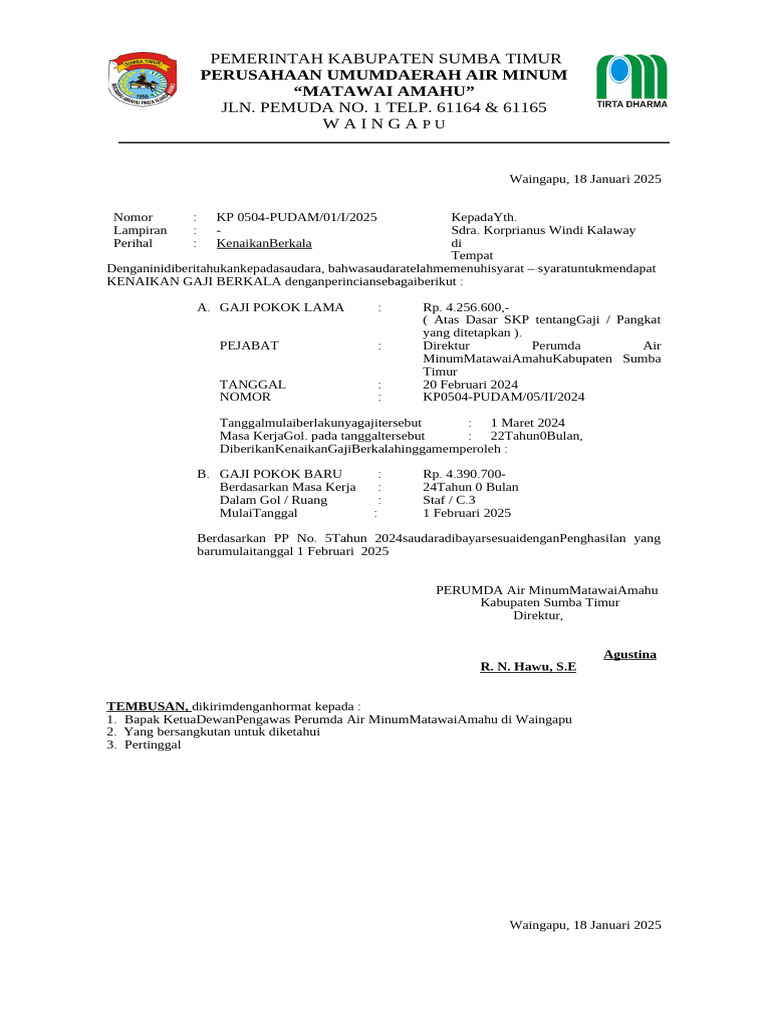 SK Berkala 2025 (Repaired) | PDF