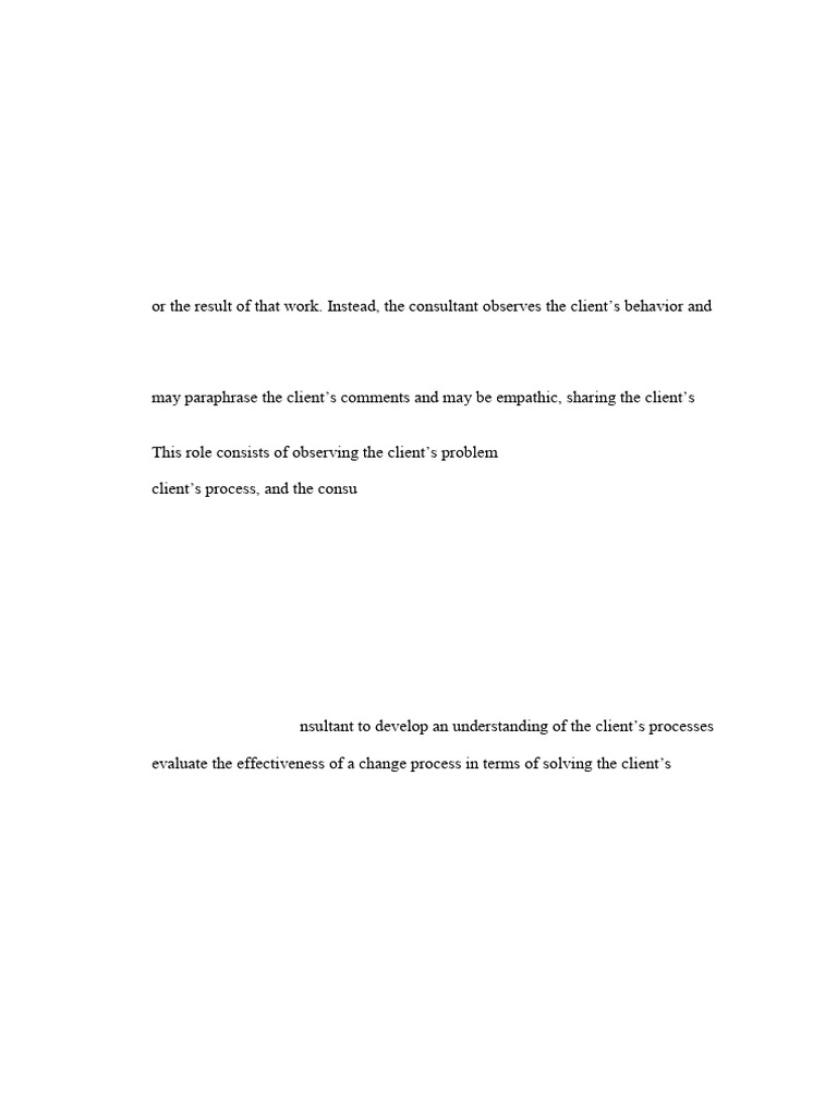 Lecture 5 Consulting Roles Styles | PDF | Consultant | Learning