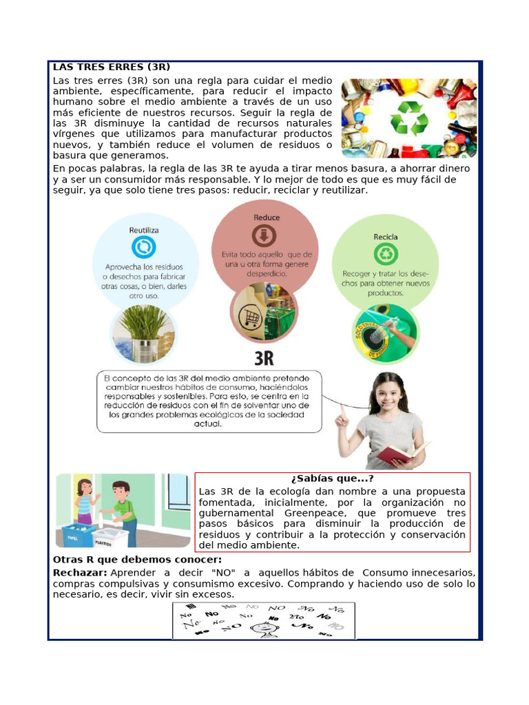 Las Tres Erres | PDF