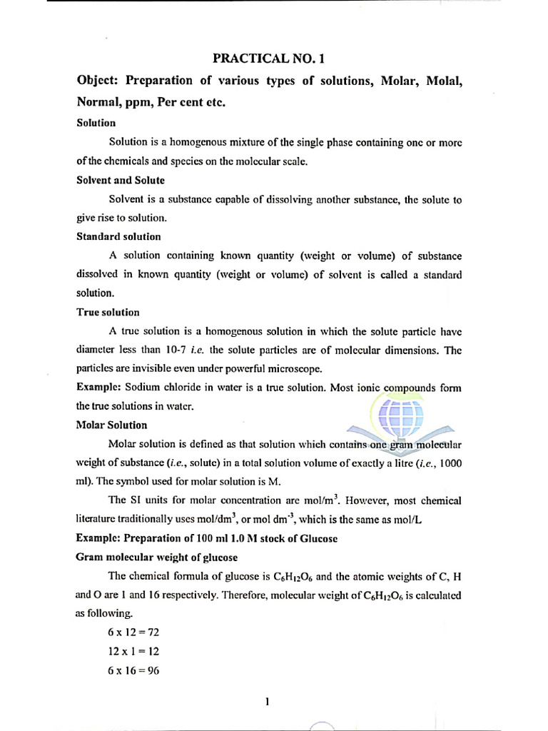 Crop Physiology Practical | PDF