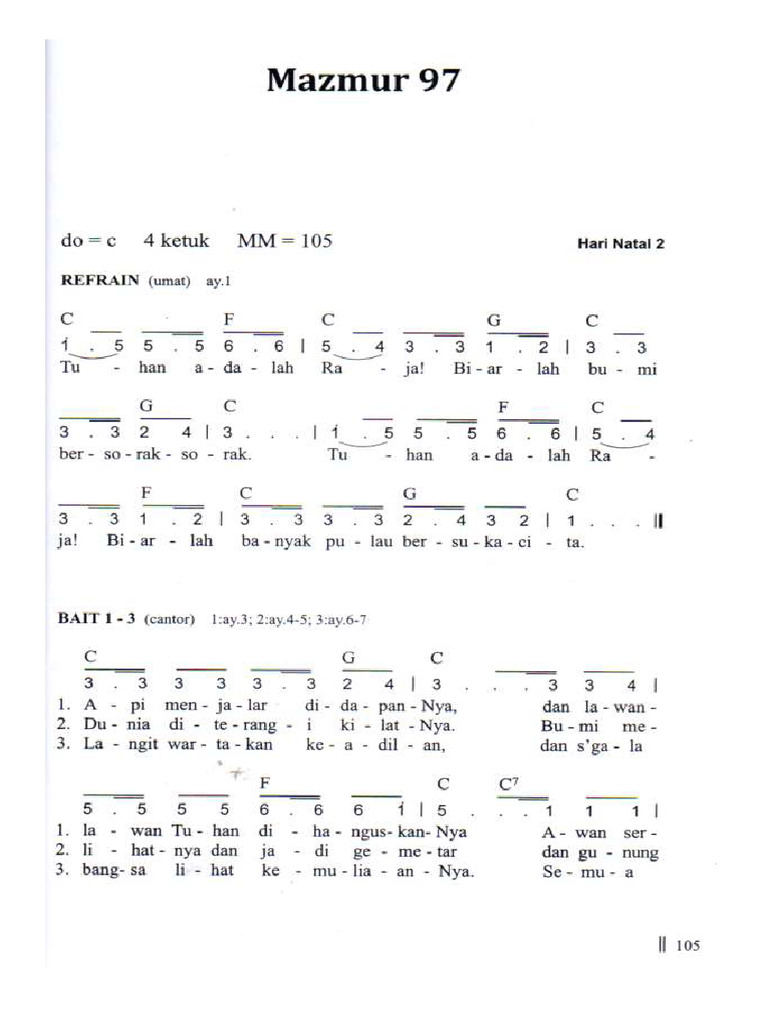Mazmur 97 | PDF