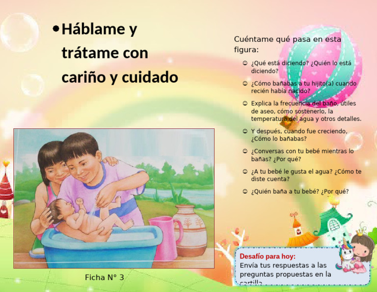 Cuidados Con Amor Ficha 2 | PDF