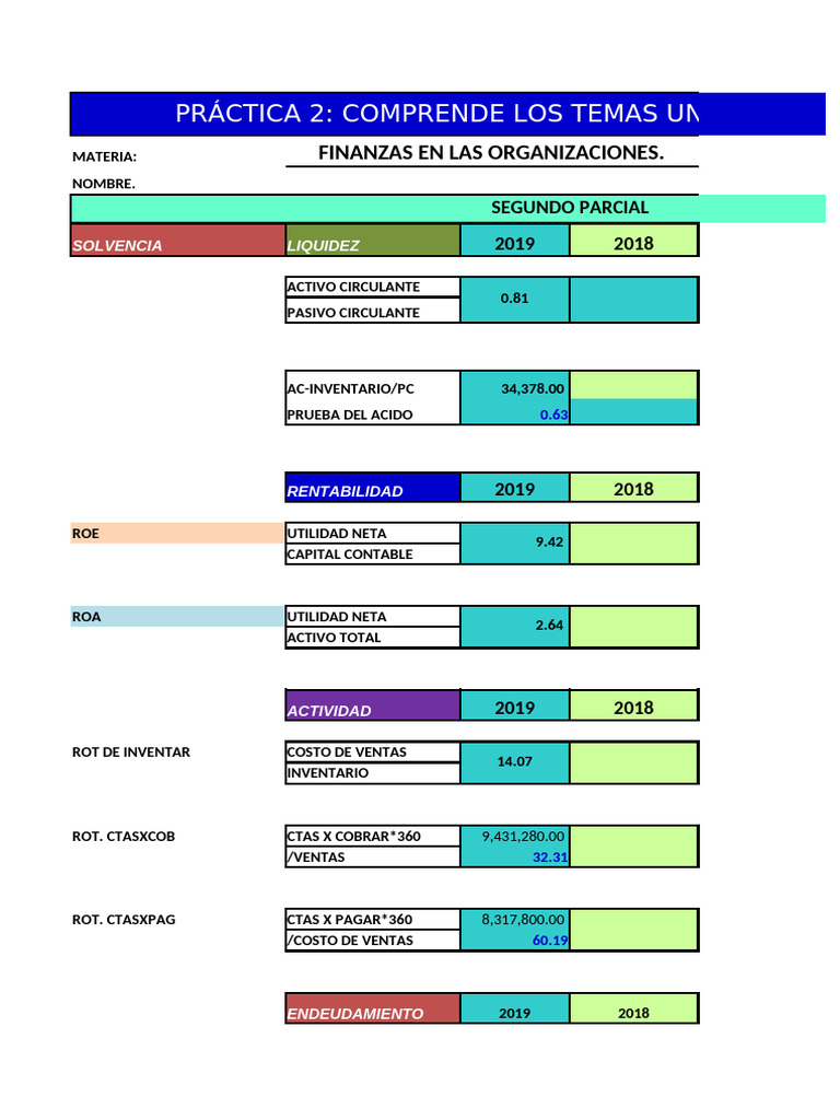 Caso Bimbo Prác - 2 (2019-2018-2017) Alumnos | PDF | Economias | Dinero