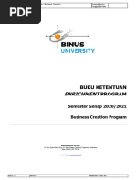 Laporan Enrichment Program BINUS | PDF