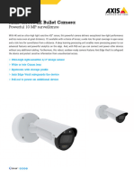 Datasheet Axis p3265 LV Dome Camera en US 432180 | PDF | Camera | Video