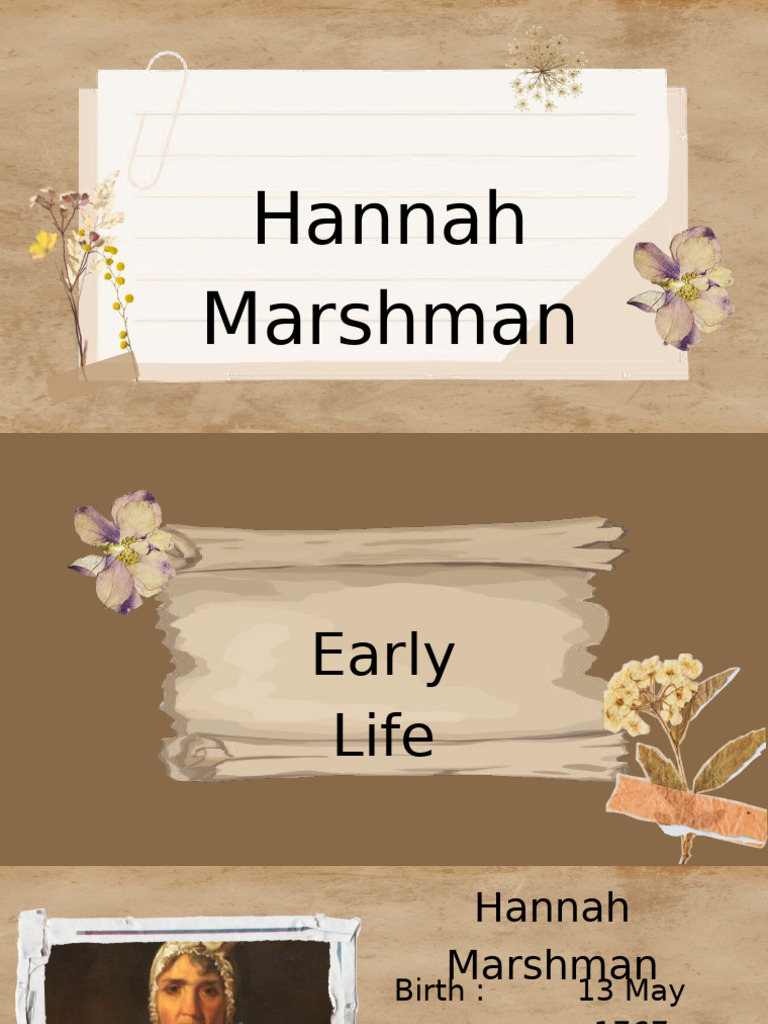 Hannah Marshman PPT - 20241020 - 183020 - 0000 | PDF
