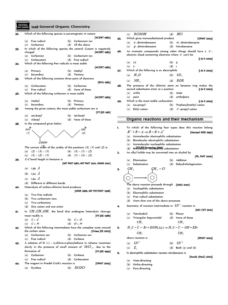 Errorless Chemistry 2019 For Jee Neet (x1 and Xii) | PDF | Isomer ...