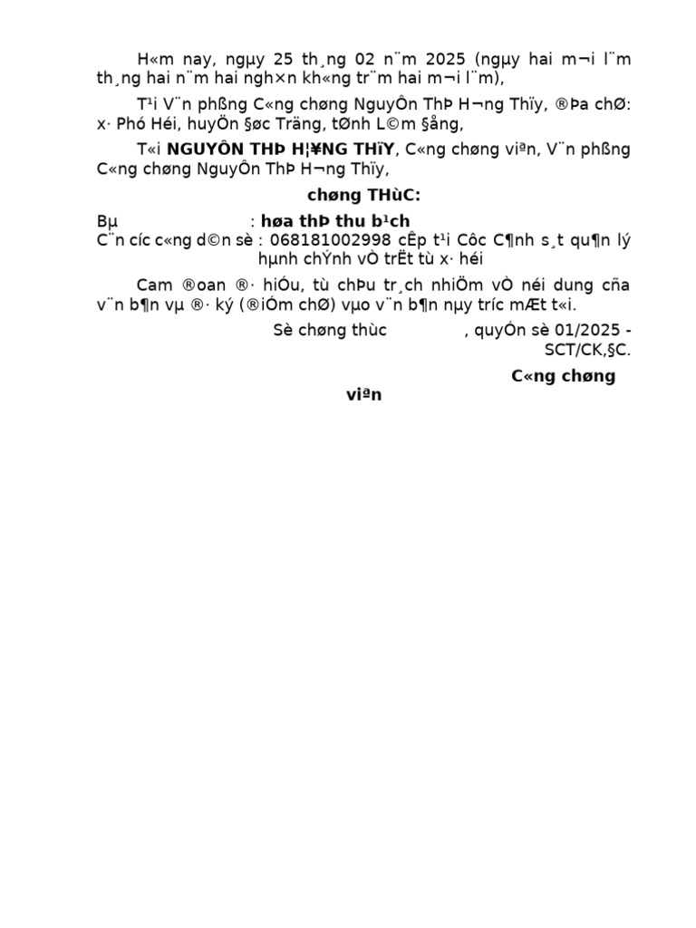 Chung Chu Ky - Thu Bach | PDF
