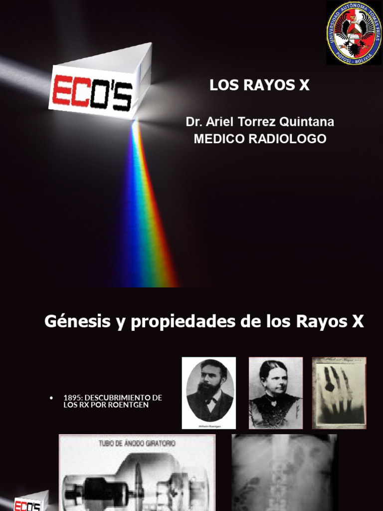 Propiedades y Uso de Rayos X en Medicina | PDF | Rayo X | Radiología