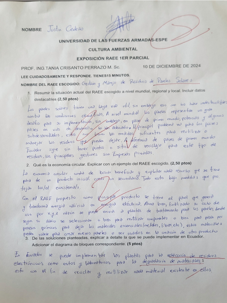 Exposición RAAE - Justin Cedeño | PDF