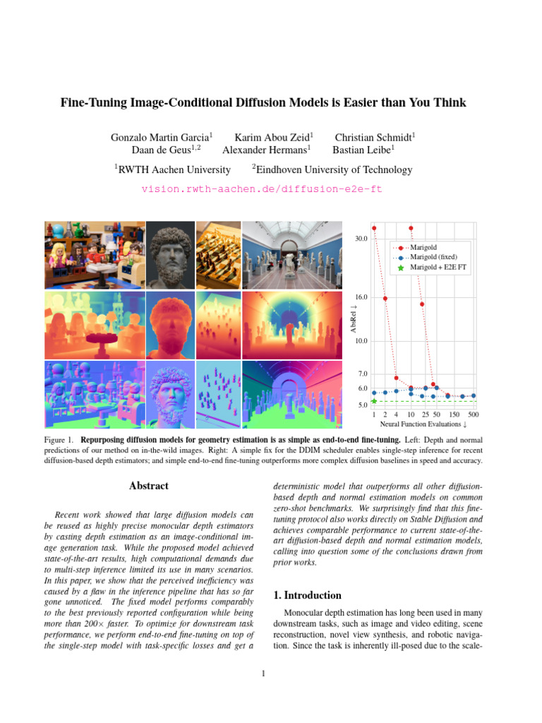 Fine-Tuning Image-Conditional Diffusion Models is Easier Than You Think ...
