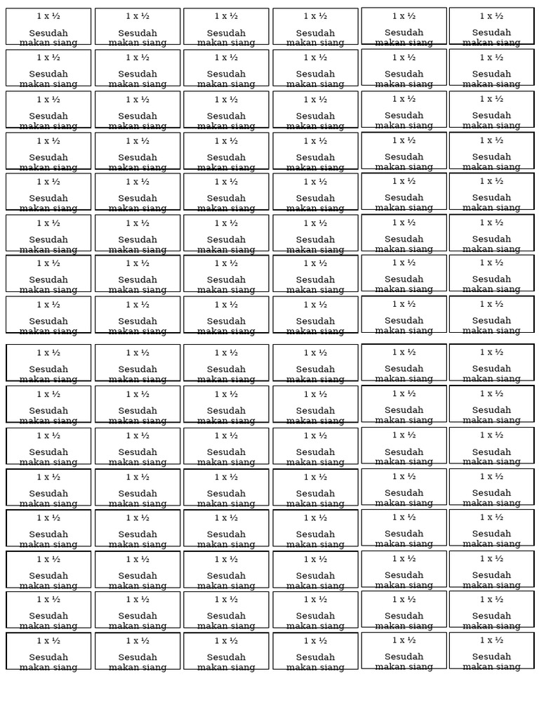 Etiket Obat | PDF