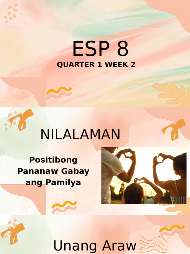 Esp 8 Quarter 1 Week 2 Pdf