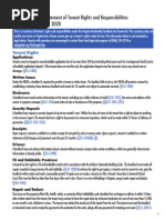 HUD Resident Rights & Responsibilities | PDF | Law
