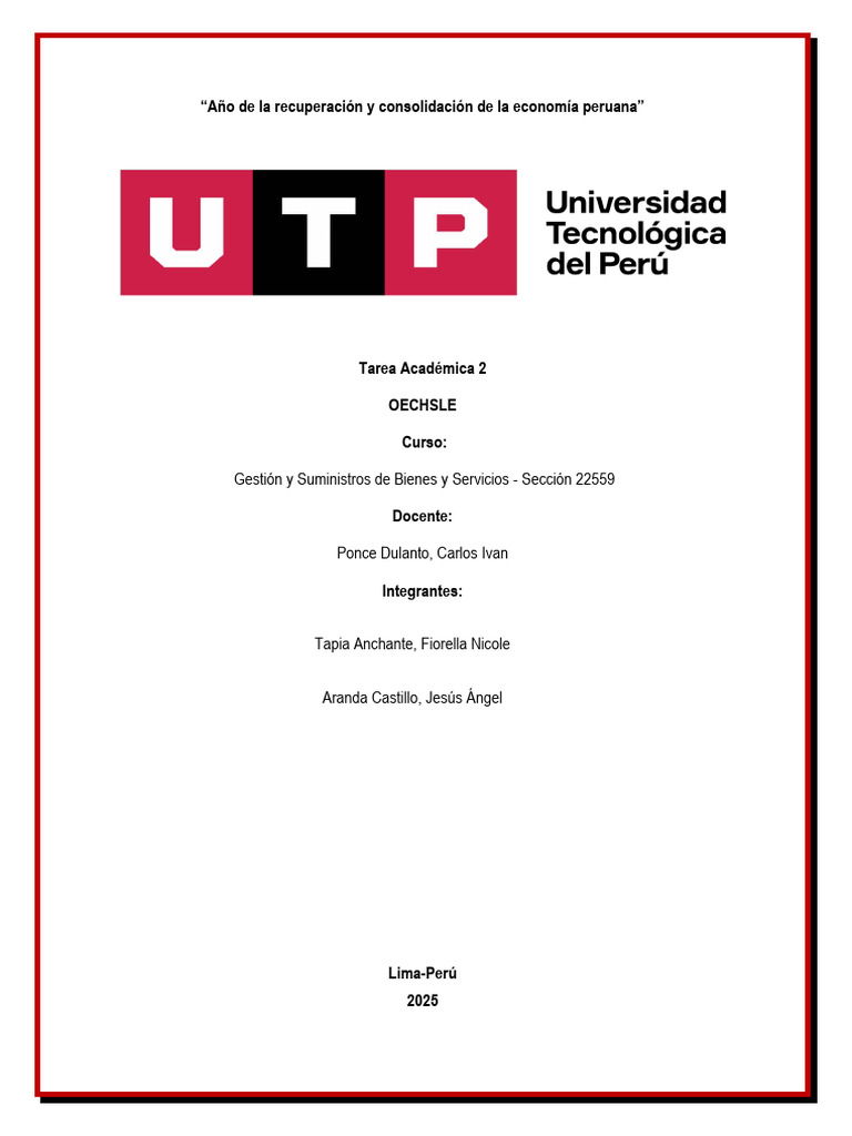 Oechsle | PDF | Logística | Planificación de recursos empresariales