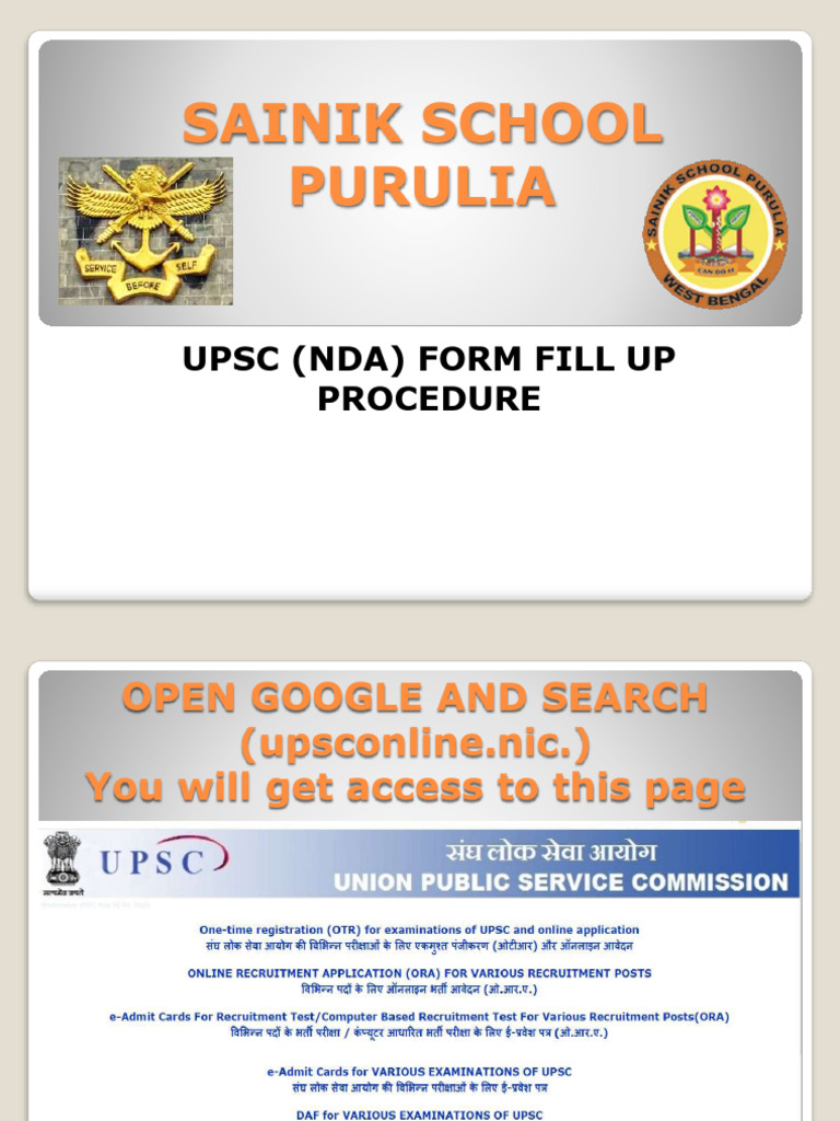 Nda Form Fill Up Step by Step Procedure | PDF | Computing | Software