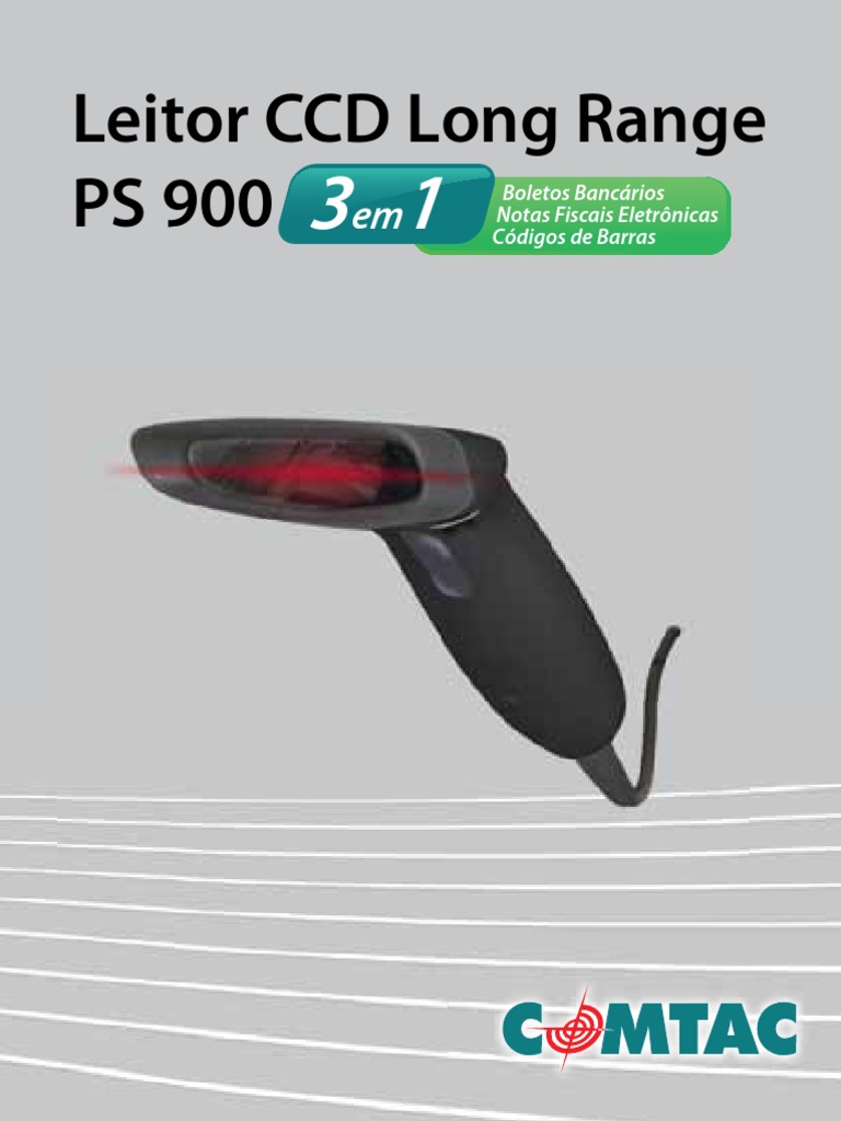 Manual Leitor de Codigo de Barras COMTAC | PDF | USB | Informática